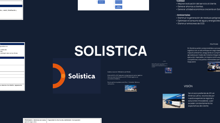 Presentación Empresa Solistica by David Cotame Becerra on Prezi