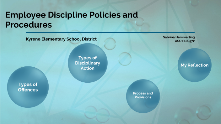 Employee Discipline Policies and Procedures by Sabrina Hemmerling on Prezi