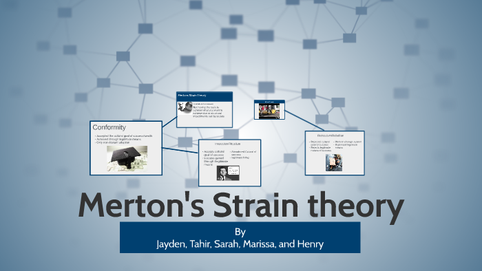 Merton's and Agnews Strain theory by Jayden huey on Prezi