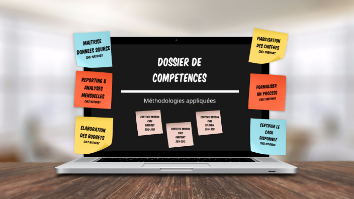 Dossier de compétences by Gwladys M on Prezi