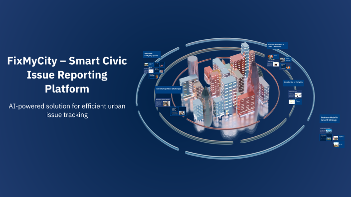 FixMyCity – Smart Civic Issue Reporting Platform by Nick Kale on Prezi