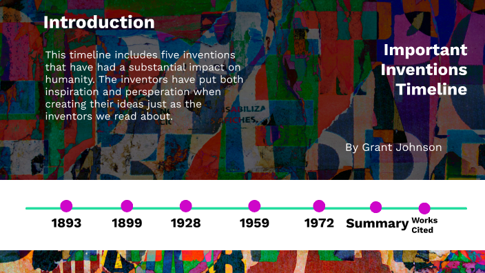 Important Inventions Timeline by Grant Johnson on Prezi