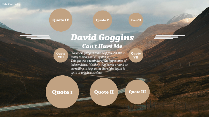 Can't Hurt Me David Goggins by NATE CONNOLLY on Prezi