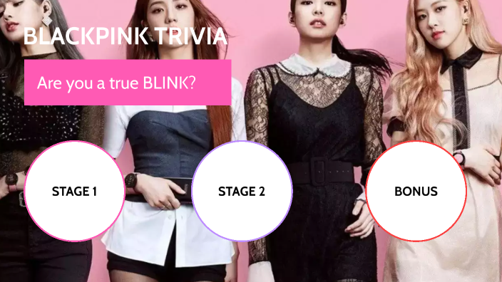 Blackpink Trivia by Billy Lam on Prezi