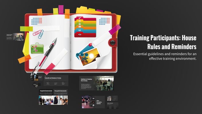 Training Participants: House Rules and Reminders by Gilbert Tito on Prezi