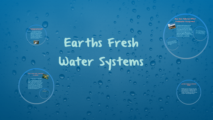How does population affect freshwater ecosystems by julianna jj