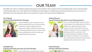 Large Pod Meet the Team Updated by Alannah Miller on Prezi Design