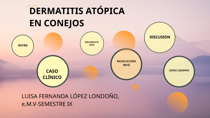 DERMATITIS ATÓPICA EN CONEJOS by Luisa Lopez Londoño on Prezi