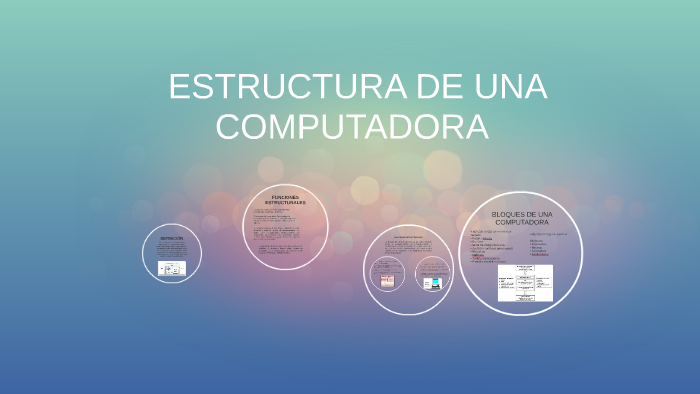 ESTRUCTURA DE UNA COMPUTADORA by Alvaro Alberto Velez on Prezi