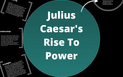 Julius Caesar's Rise To Power by Katie Cook on Prezi