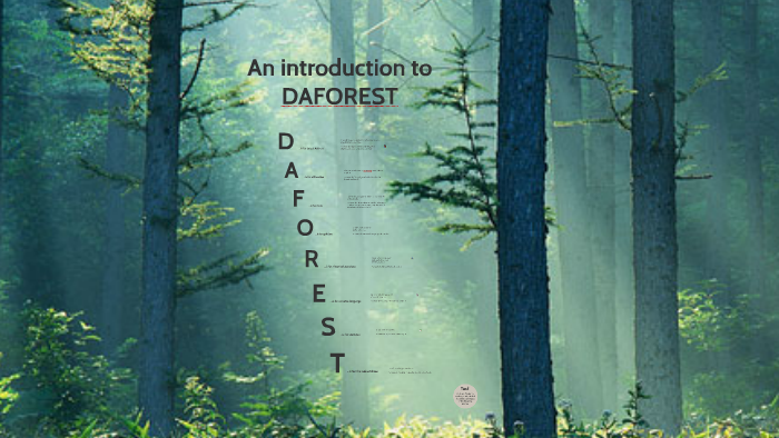 Introduction to: DAFOREST by Elica Jonas on Prezi