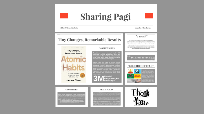 Tiny Changes Remarkable Results By Akbar Putra On Prezi
