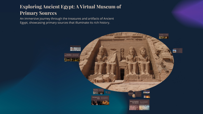 Exploring Ancient Egypt: A Virtual Museum of Primary Sources by Joshua ...
