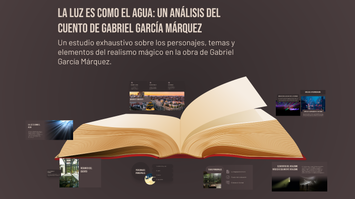 La luz es como el agua: Un análisis del cuento de Gabriel García ...