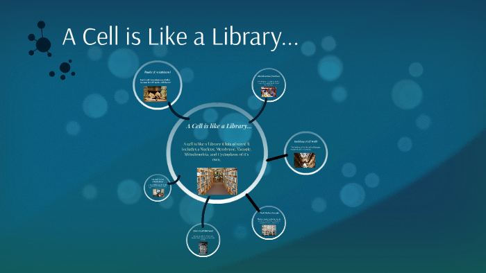 A Cell is Like a Library... by Lena Rowley on Prezi