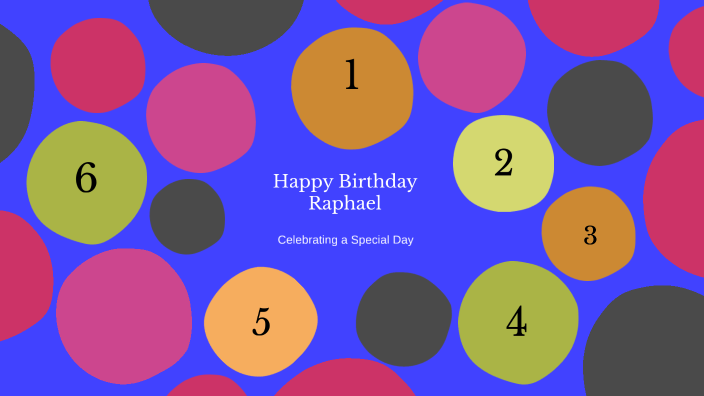 Happy Birthday Raphael by Renata lai on Prezi