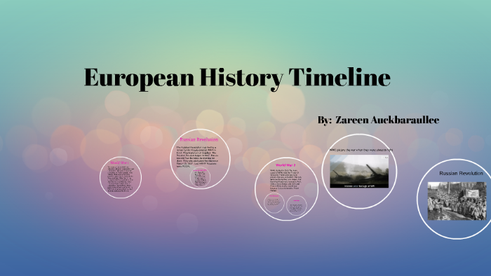 European History Timeline by Sabanah Auckbaraullee on Prezi