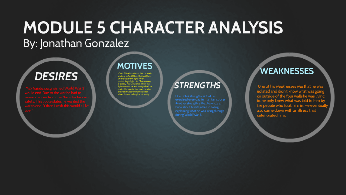 MODULE 5 CHARACTER ANALYSIS by Jonathan Gonzalez on Prezi