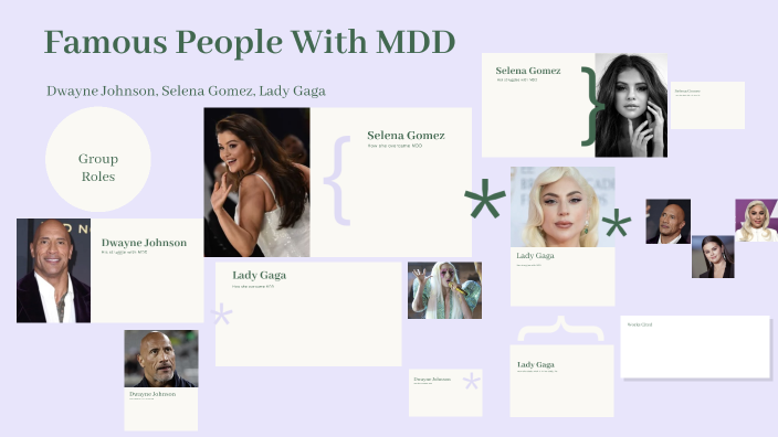 Famous People With MDD by Lauren Davis on Prezi