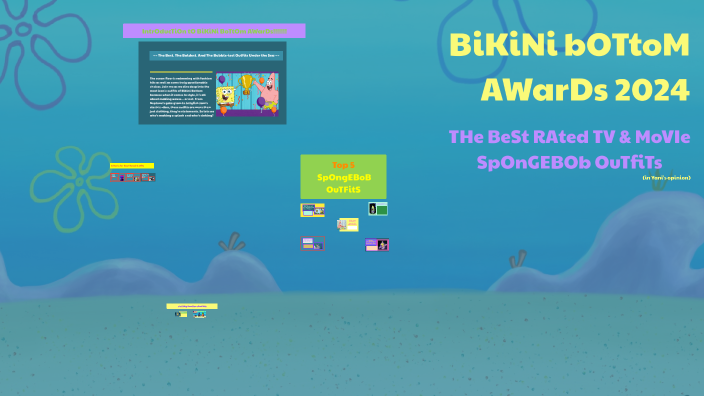 Bikini Bottom Awards 2025 by Yani Dorsey on Prezi