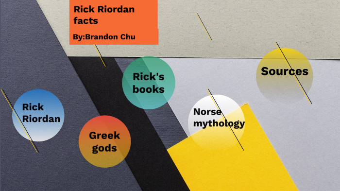 Rick Riordan facts by brandon chu on Prezi