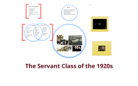 Servant Class of the 1920s by Abby Lowin on Prezi