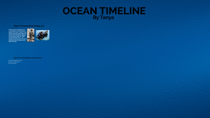 Ocean Exploration Timeline by Tanya Ulugia on Prezi