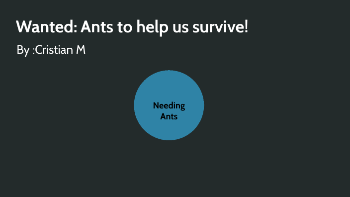 Symbiotic Relationship Want Ad by Cristian Martinez on Prezi