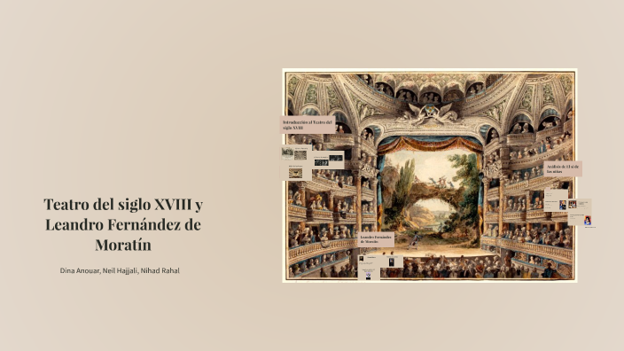 Teatro del siglo XVIII y Leandro Fernández de Moratín by dina anouar on ...