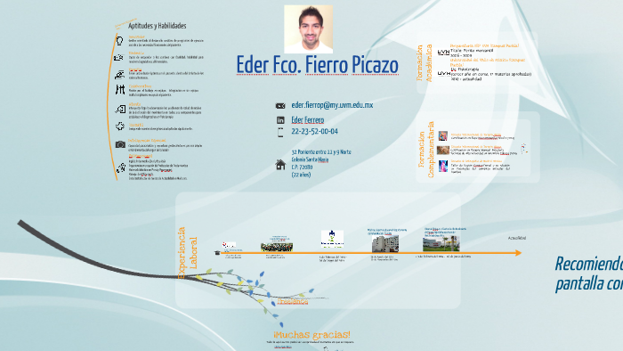 Curriculum Eder Fierro UVM by Prezi Academico on Prezi