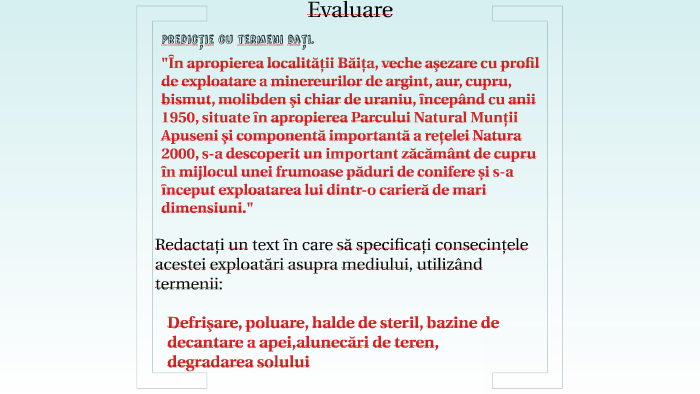 Gestionarea resurselor, economica si durabila by Alina Moga on Prezi
