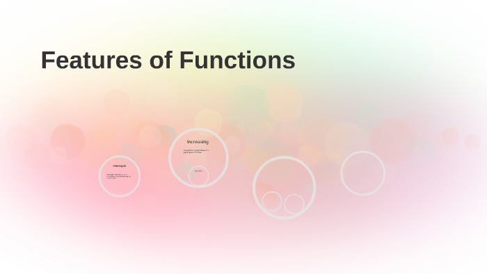 Features of Functions by taylor mata on Prezi