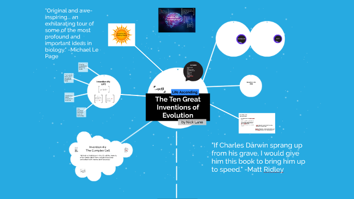 Ten Great Inventions of Evolution by Garret Roberts on Prezi