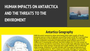 Human impacts on Antarctica and the threats to the environment by ...