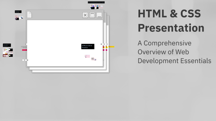 HTML & CSS Presentation by Ryan Barrett on Prezi