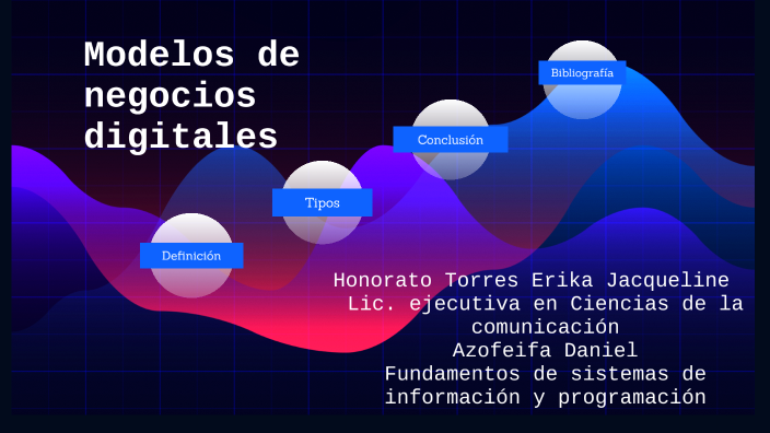 Modelos de negocios digitales by Erika Jacqueline Honorato Torres on Prezi