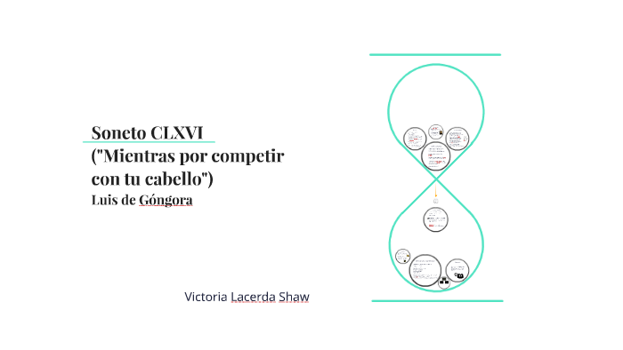 Soneto CLXVI ("Mientras por competir con tu cabello") by Trabalhos ...