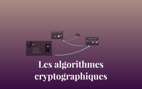 Les algorithmes cryptographiques by dhikra nour on Prezi