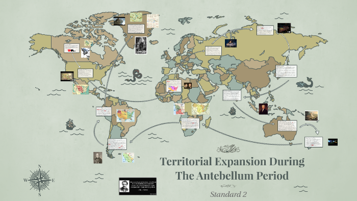 Territorial Expansion During The Antebellum Period by Dustin Tenney on ...