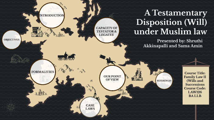 A Testamentary Disposition (Will) under Muslim law by Sama Amin on Prezi