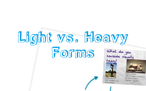 Light vs. Heavy Forms by Jessica Lail on Prezi