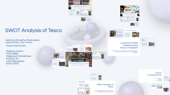 SWOT Analysis of Tesco by abedurs auzins on Prezi