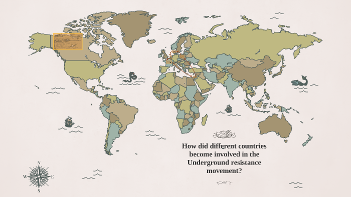 How different countries became involved in the Underground Resistance ...