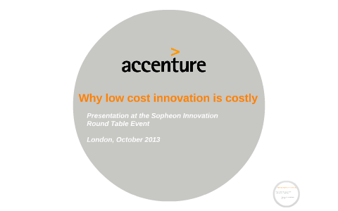 Why low cost innovation is costly by John Scott on Prezi