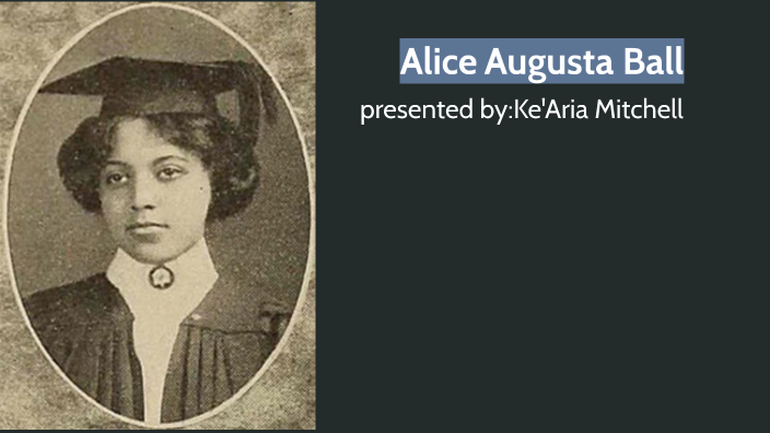 Alice Augusta Ball by Ke'Aria Mitchell on Prezi