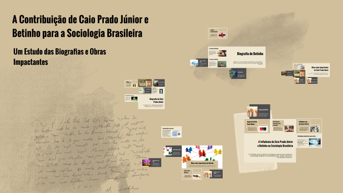 A Contribuição de Caio Prado Júnior e Betinho para a Sociologia ...