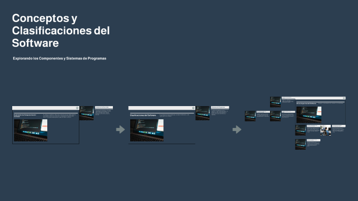 Conceptos y Clasificaciones del Software by jose leandro espinosa recio ...