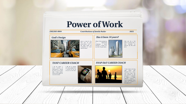 Power of Work Resources by Jamila Butler on Prezi