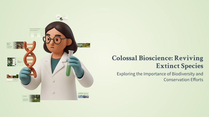 Colossal Bioscience: Reviving Extinct Species by Klajdi Dervishi on Prezi