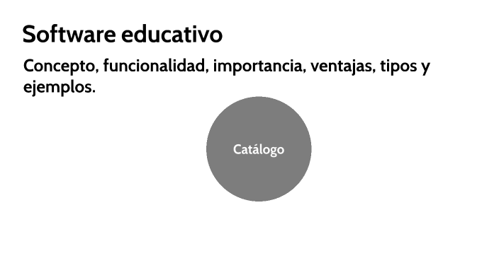 SOFTWARE EDUCATIVO :Concepto, funcionalidad, importancia, ventajas ...